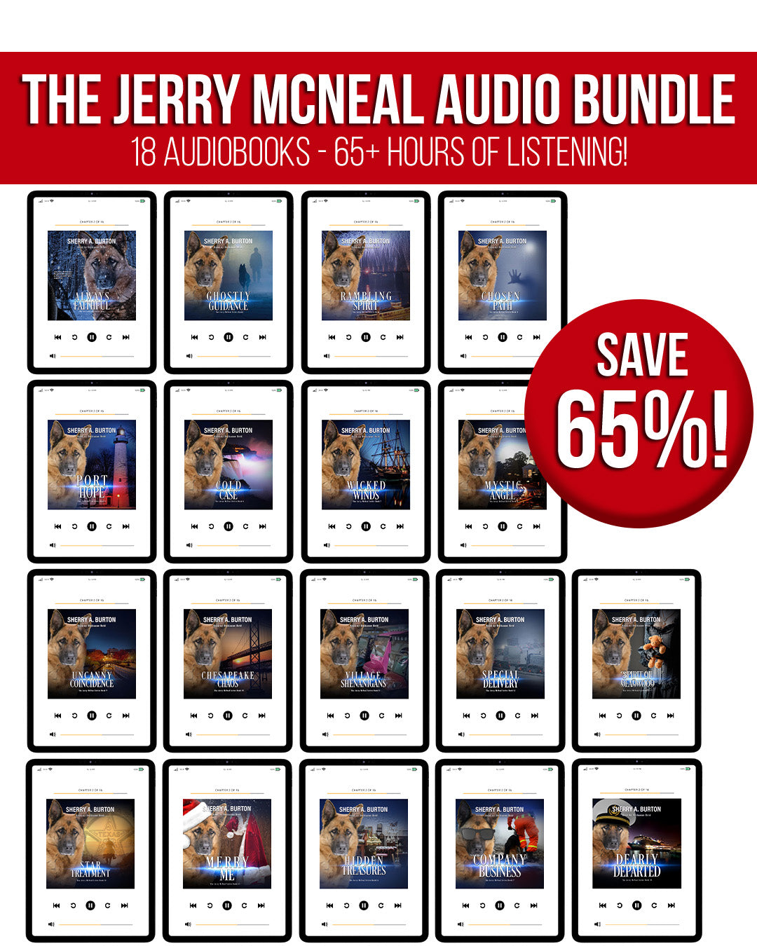 THE JERRY MCNEAL SERIES AUDIO BUNDLE – Burton Books